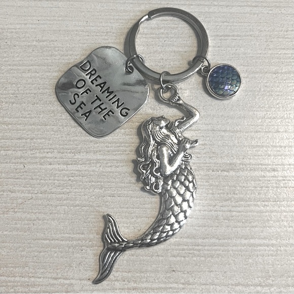 Accessories | 23 Mermaid Ocean Keychain Summer Key Ring Key Charm ...